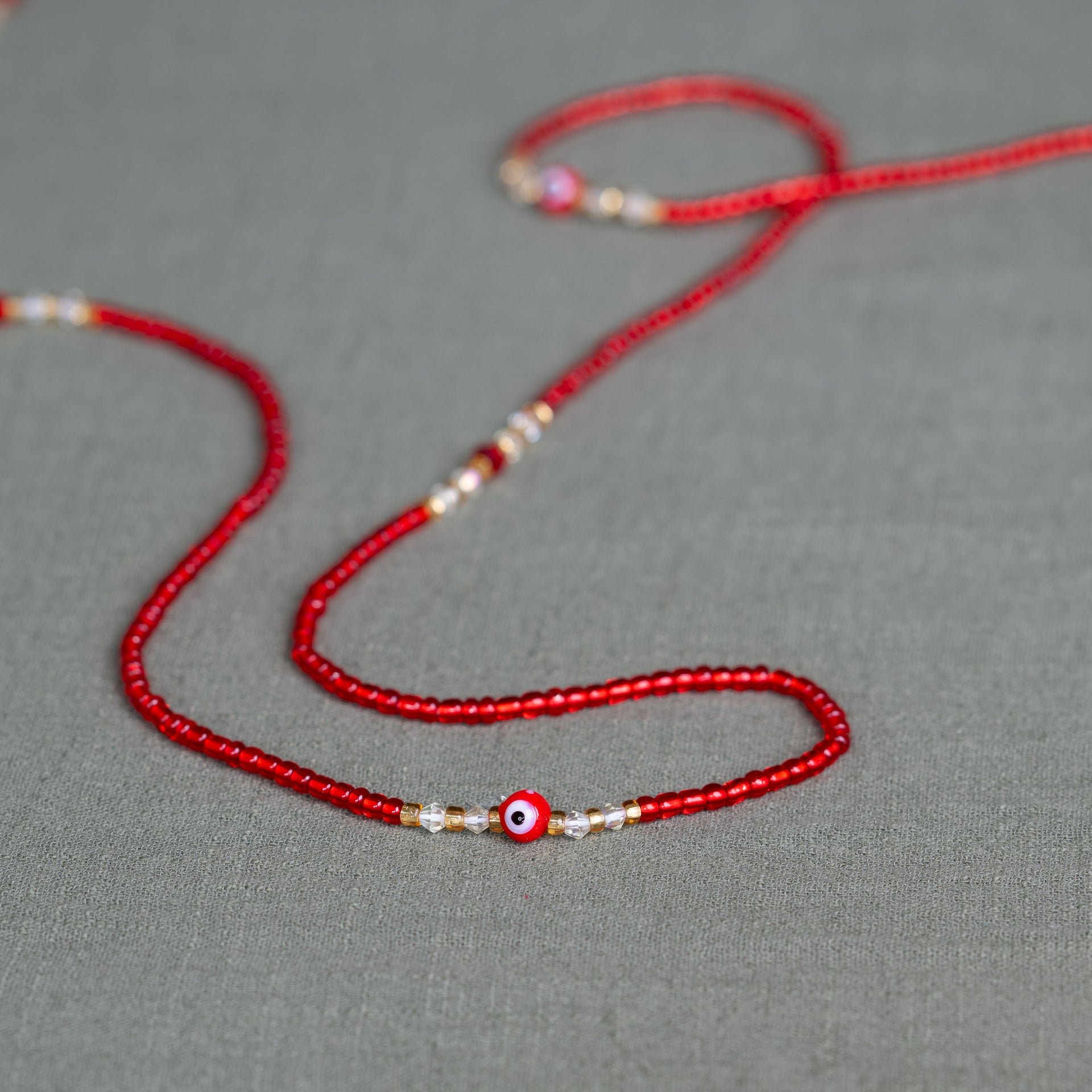 Red authorized Evil Eye